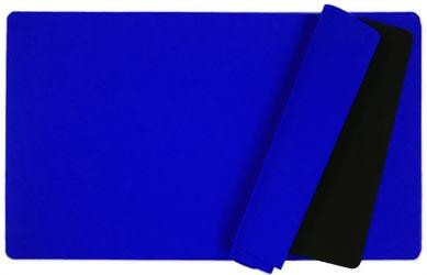Card Supplies Blue 12 x 24 Play Mat Gaming Playmats - ToyWiz
