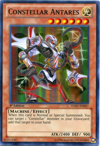 YuGiOh Trading Card Game Hidden Arsenal 7 Knight of Stars Single Card ...