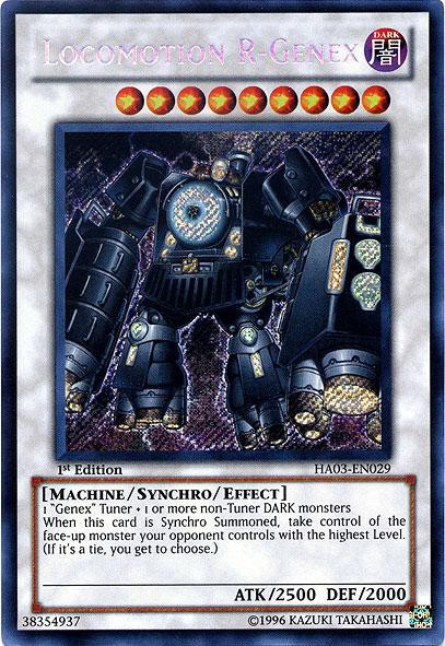 YuGiOh YuGiOh 5Ds Hidden Arsenal 3 Single Card Secret Rare Locomotion R ...