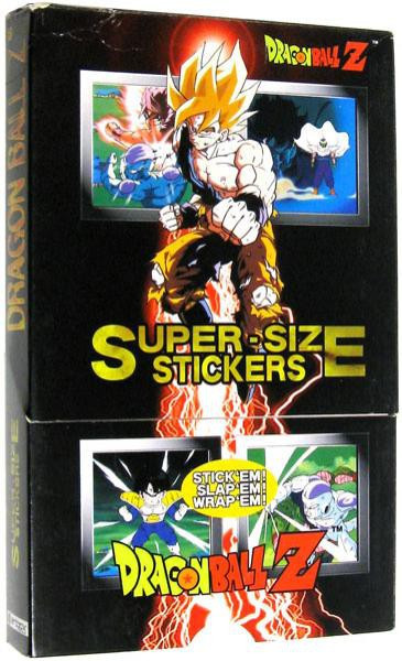 Dragon Ball Z Super-Size Sticker Box 36 Packs Artbox - ToyWiz