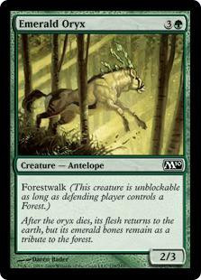 Magic The Gathering 2010 Core Set Single Card Common Emerald Oryx 179 ...