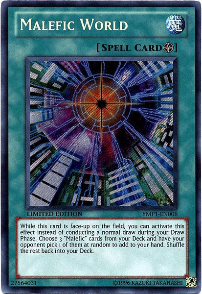 YuGiOh Bonds Beyond Time Movie Promo Single Card Secret Rare Malefic ...
