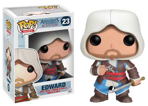 Funko Assassins Creed POP Games Edward Vinyl Figure 23 - ToyWiz