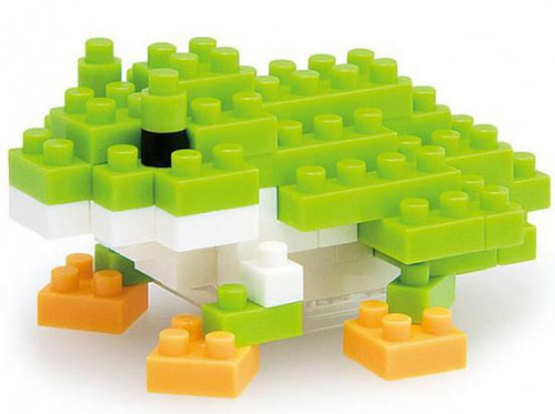 Nanoblock Micro-Sized Building Block Japanese Tree Frog Figure Set ...