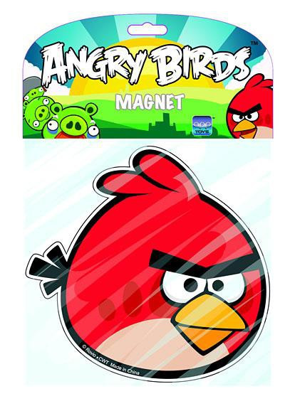 Angry Birds Red Bird Magnet Commonwealth Toys - ToyWiz