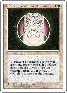 Magic The Gathering 4th Edition Single Card Common Circle of Protection ...