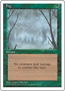 Magic The Gathering 4th Edition Single Card Common Fog - ToyWiz