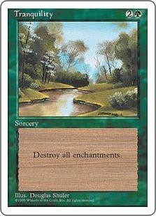 Magic The Gathering 4th Edition Single Card Common Tranquility - ToyWiz