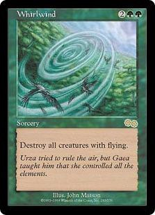 Magic The Gathering Urzas Saga Single Card Rare Whirlwind 283 - ToyWiz