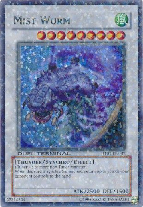 YuGiOh YuGiOh 5Ds Duel Terminal 1 Single Card Parallel Rare Mist Wurm ...