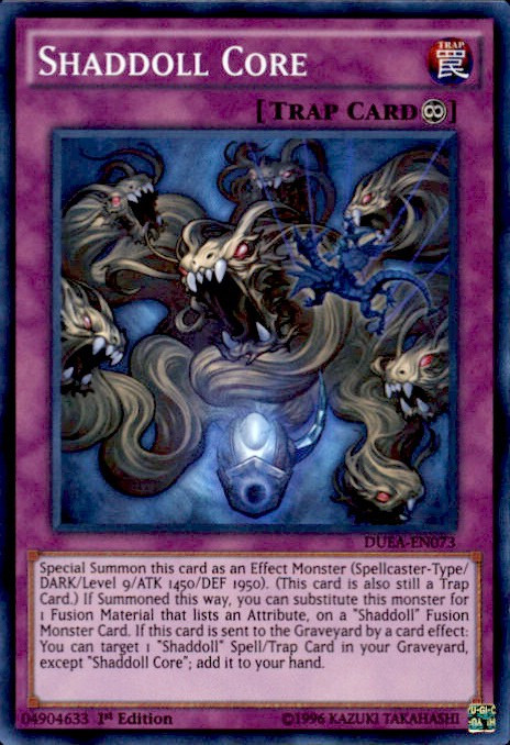 YuGiOh Duelist Alliance Single Card Super Rare Shaddoll Core DUEA-EN073 ...