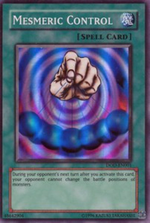 YuGiOh Dawn of Destiny Single Card Super Rare Mesmeric Control DOD ...