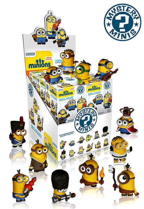 Funko Despicable Me Mystery Minis Minions Movie Mystery Box 12 Packs ...