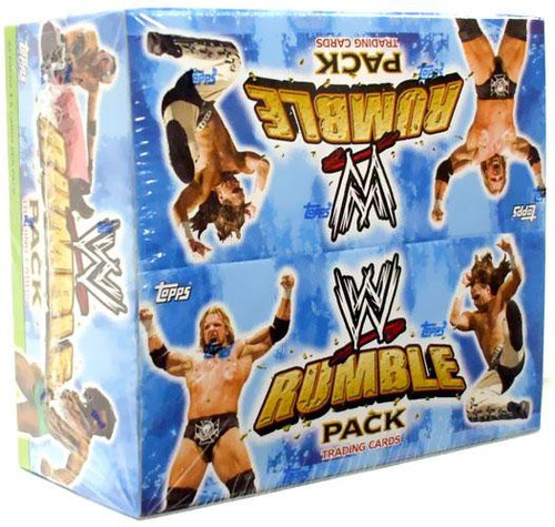 WWE Wrestling Topps WWE Rumble Pack Booster Box - ToyWiz