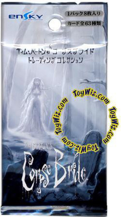 Corpse Bride EnSky Japanese Corpse Bride Trading Card Pack Ensky Artbox ...