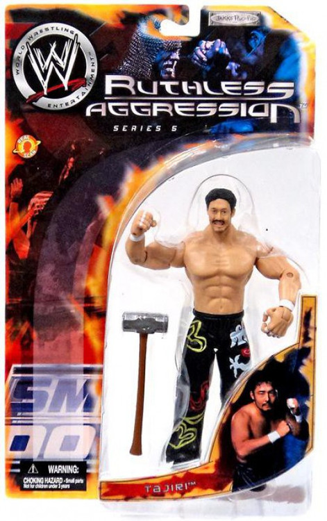 WWE Wrestling Ruthless Aggression Series 5 Tajiri Action Figure Jakks ...