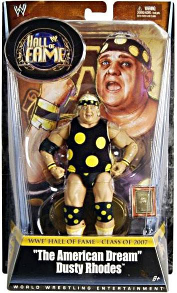 WWE Wrestling Legends Hall of Fame Dusty Rhodes Exclusive Action Figure ...