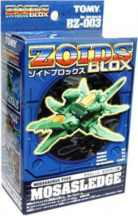 Zoids Blox Z Builders Mosasledge Model Kit BZ-003 Tomy - ToyWiz