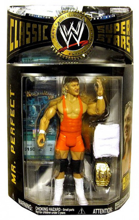 WWE Wrestling Classic Superstars Series 10 Mr. Perfect Action Figure ...
