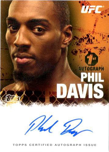UFC Topps UFC 2010 Championship Single Card Autograph Fighters ...