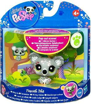 Littlest Pet Shop Fanciest Pets Series 1 Koala Figure Hasbro Toys - ToyWiz