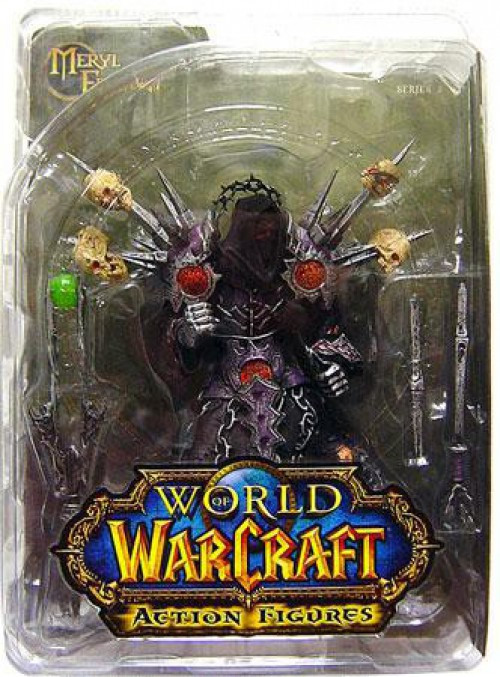 World of Warcraft Series 1 Meryl Felstorm Action Figure Undead Warlock ...