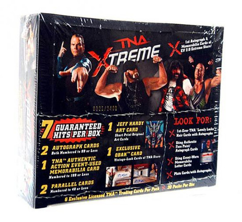 TNA Wrestling Topps TNA Xtreme Hobby Trading Card Box - ToyWiz