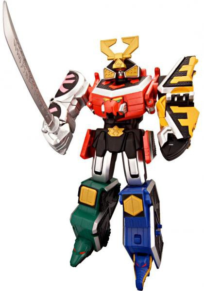 Power Rangers Samurai Deluxe DX Samurai Megazord Action Figure Bandai ...