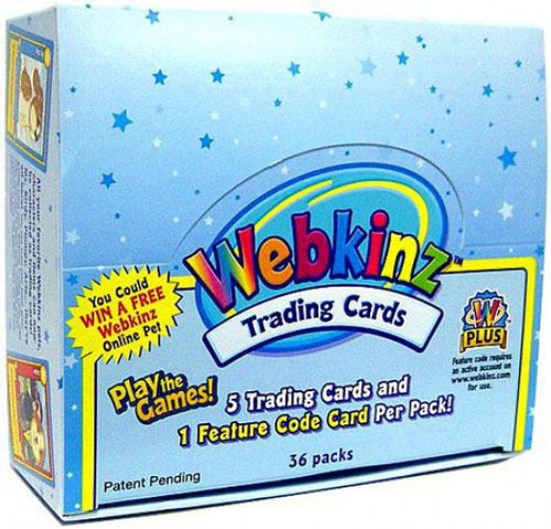 Webkinz Trading Cards Series 1 Booster Box 36 Packs Ganz - ToyWiz