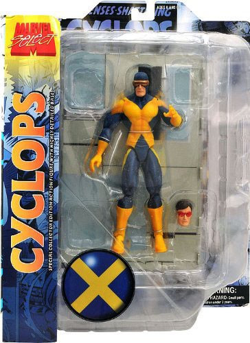 Marvel X-Men Marvel Select Cyclops 7 Action Figure X-Factor Diamond ...