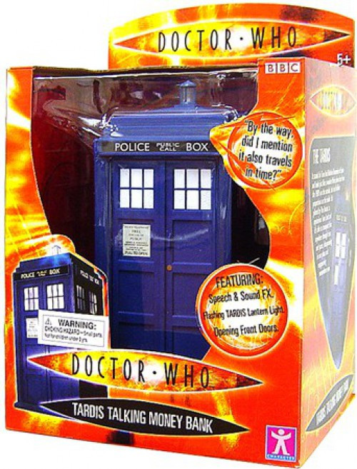 Doctor Who Tardis Talking Money Bank Underground Toys - ToyWiz