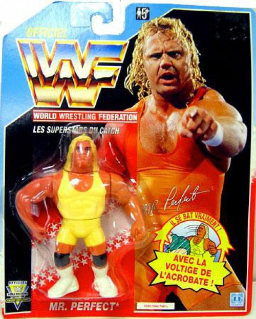 WWE Wrestling WWF Vintage WWF Mr. Perfect Action Figure French Hasbro ...