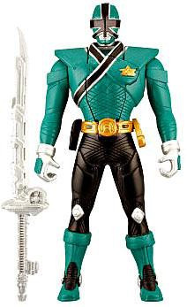 Power Rangers Samurai Switch Morphin Ranger Forest 6.5 Action Figure ...
