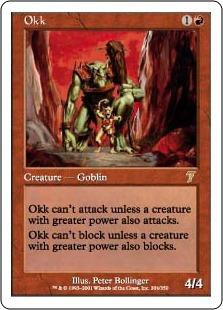 Magic The Gathering 7th Edition Single Card Rare Okk 204 - ToyWiz