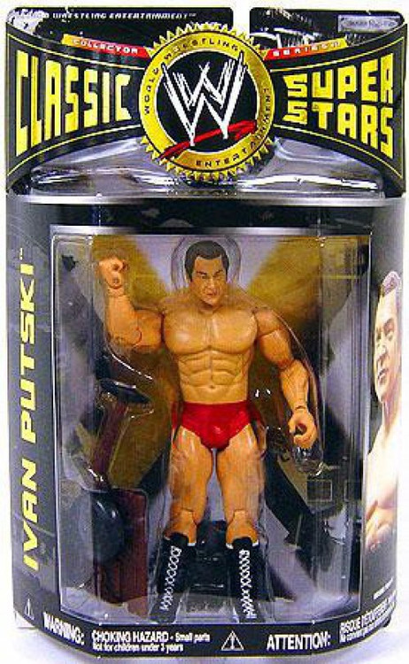 WWE Wrestling Classic Superstars Series 17 Ivan Putski Action Figure ...