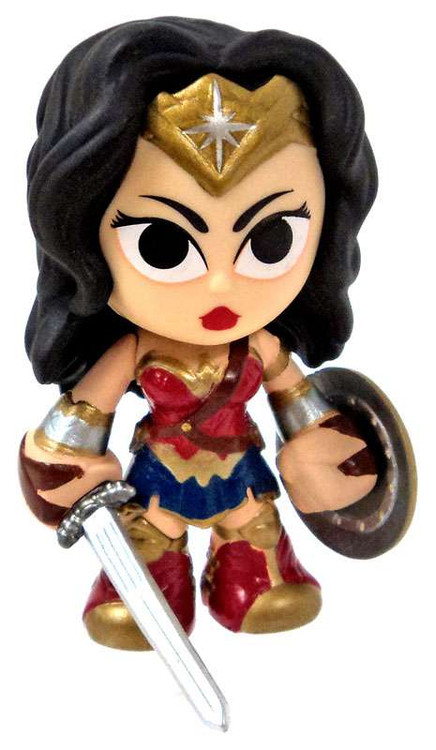 Funko DC Batman v Superman Wonder Woman with Sword and Shield 2.5 112 ...