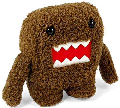 Domo Domo 9 Plush Figure Brown Play Along - ToyWiz