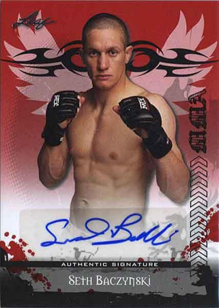MMA Leaf MMA Series 2010 Seth Baczynski Autograph Card AV-SB1 - ToyWiz