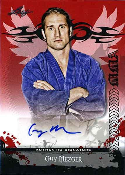 MMA Leaf MMA Series 2010 Guy Mezger Autograph Card AV-GM2 - ToyWiz