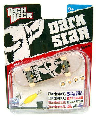 Tech Deck Darkstar 96mm Mini Skateboard Black White Mask Spin Master - ToyWiz