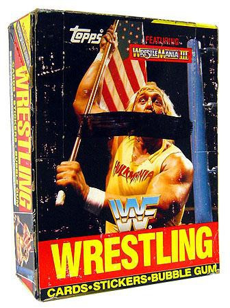 WWE Wrestling WWF 1987 Wrestlemania III Wax Box Trading Card Box 36 ...