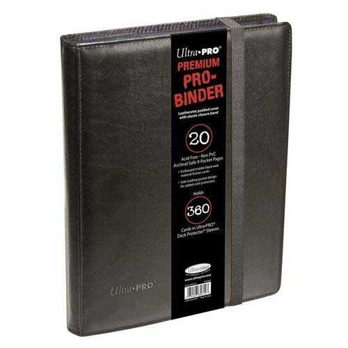 Ultra Pro Card Supplies Pro-Binder Black Premium 9-Pocket Binder - ToyWiz