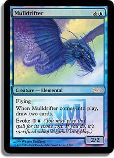 Magic The Gathering Friday Night Magic Single Card Promo Mulldrifter ...