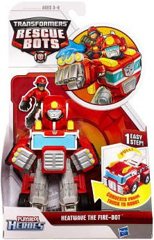 Transformers Playskool Heroes Rescue Bots Heatwave The Fire-Bot Action ...