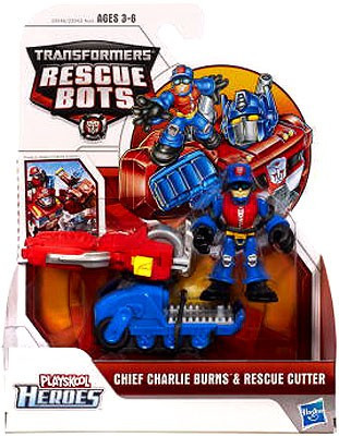 Transformers Playskool Heroes Rescue Bots Chief Charlie Burns Rescue ...