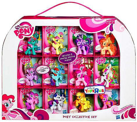 My Little Pony Pony Collection Exclusive 12 Figure Set Hasbro Toys - ToyWiz