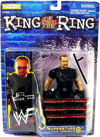 WWE Wrestling WWF King of the Ring Superstars Big Boss Man Action ...