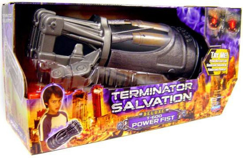 Terminator Salvation Deluxe T-600 Power Fist Roleplay Toy Playmates ...