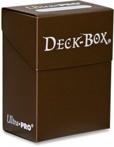 Ultra Pro Card Supplies Brown Deck Box - ToyWiz