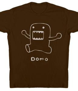 Domo Domo Line Art T-Shirt Adult Changes - ToyWiz